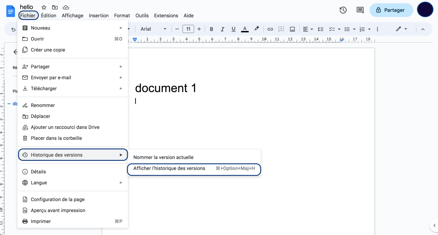 Google Docs: savoir qui a consulté votre document